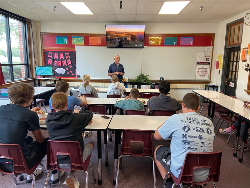 A Big Thanks to John Koster | Pawnee City Public Schools